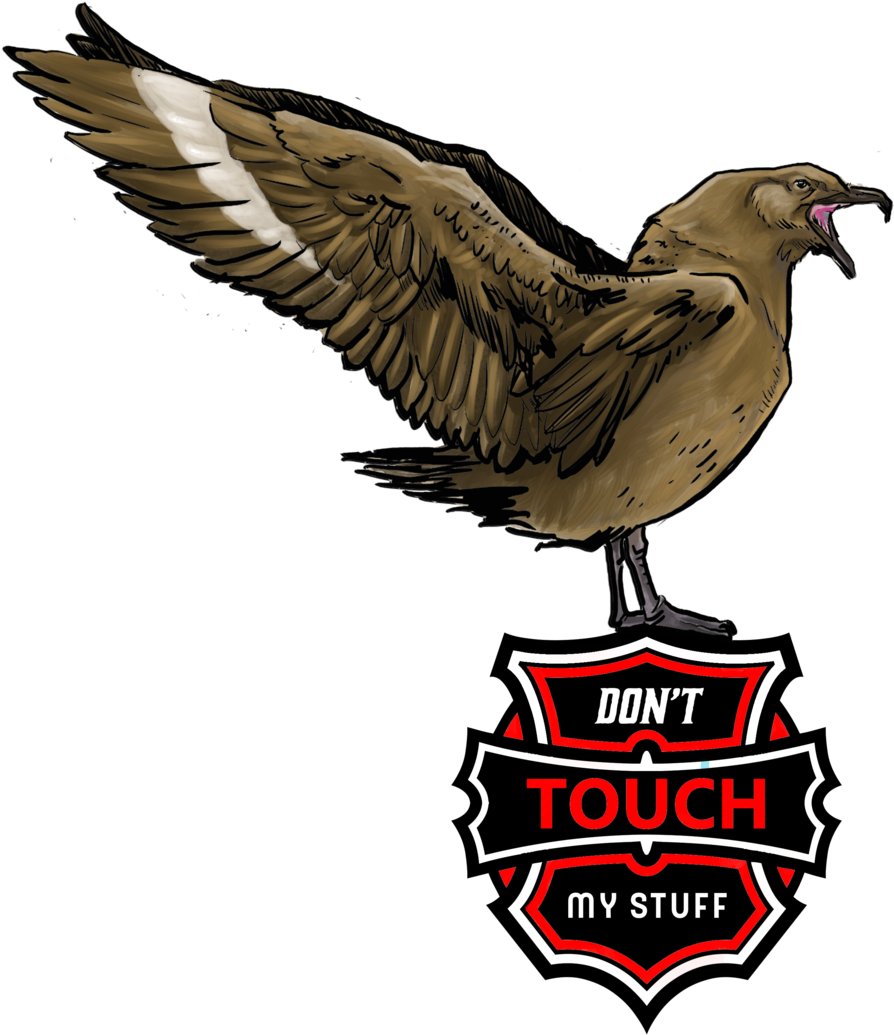 Download Skua Sticker Design - Design PNG Image with No Background ...