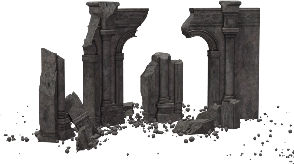 Wide Pix - Ruins Render - Free Transparent PNG Download - PNGkey