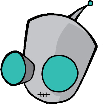 Download Disembodied Gir Head - Invader Zim Gir Robot PNG Image with No ...
