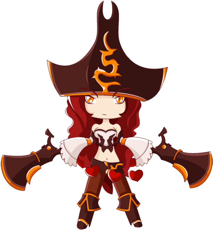 Download Lol Miss Fortune - League Of Legends Chibi Miss Fortune PNG ...