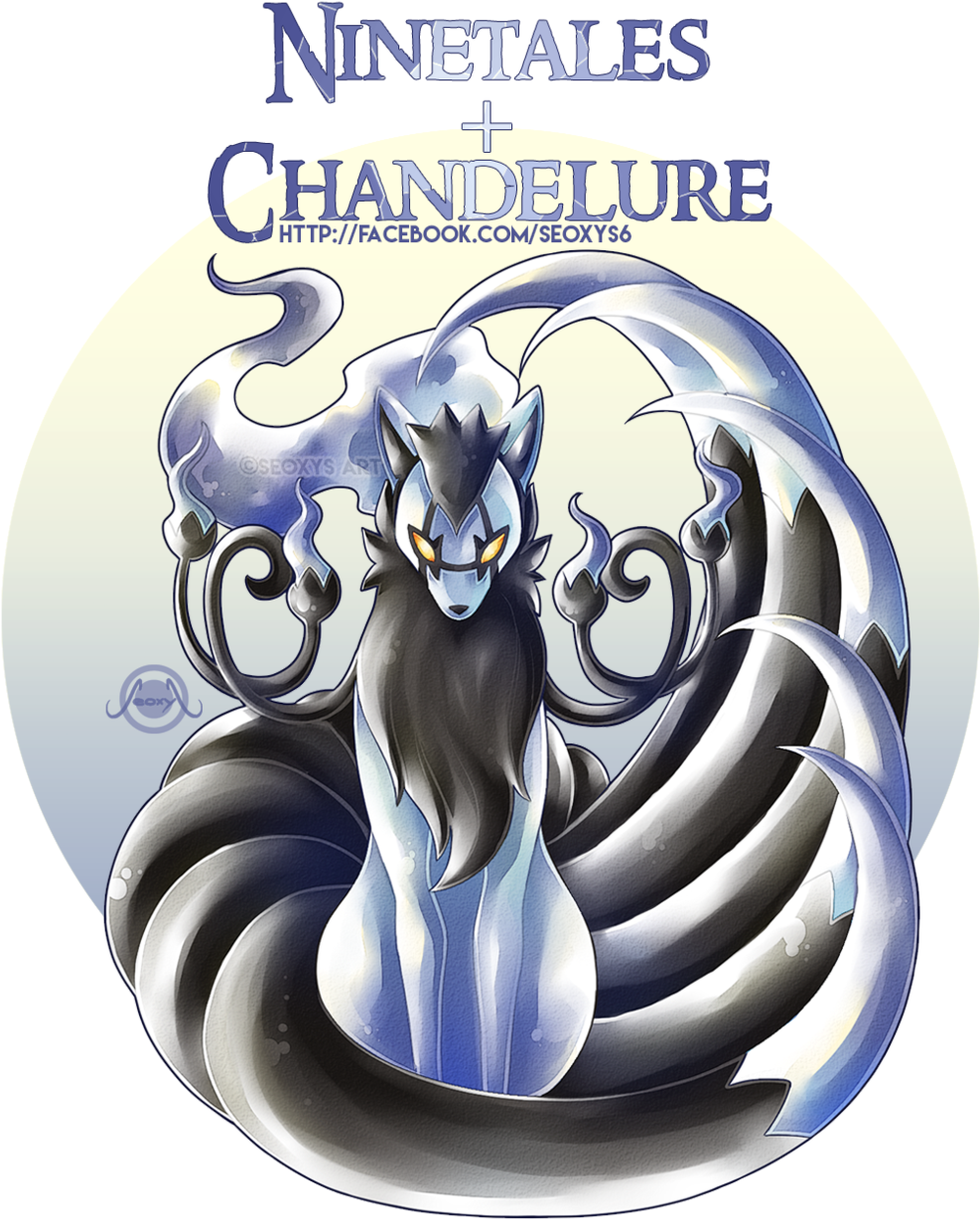 Ninetales Chandelure More - Chandelure Ninetales - Free Transparent PNG ...