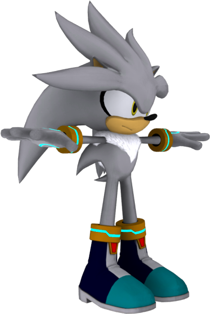 Download Download Zip Archive - Silver The Hedgehog Sonic Forces PNG ...