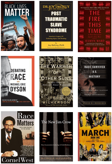Download Black Lives Matter A Reading List - March Book One PNG Image ...