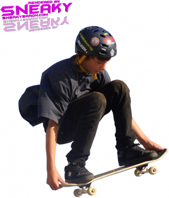 Skater Boy - Skateboarder Render - Free Transparent PNG Download - PNGkey