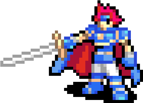 Roy - Fire Emblem 6 Roy Sprite - Free Transparent PNG Download - PNGkey