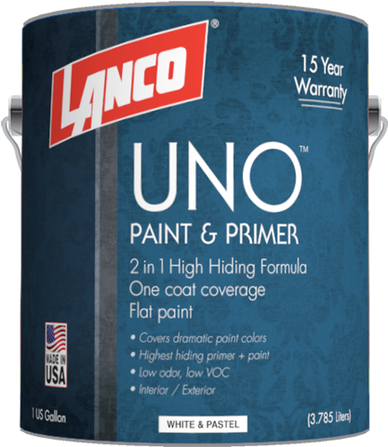 Download Lanco® Uno™ Is A 100% Acrylic Resin Paint And Primer - Lanco 1 ...