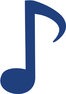 Blue Music Note Png - Music Notes No Background - Free Transparent PNG ...