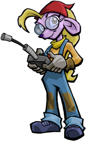 Download Sly Cooper Wiki - Sly Cooper Penelope Mouse PNG Image with No ...