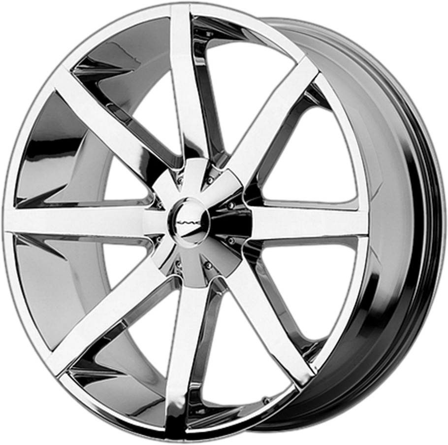 24 In Chrome Rims - Free Transparent PNG Download - PNGkey