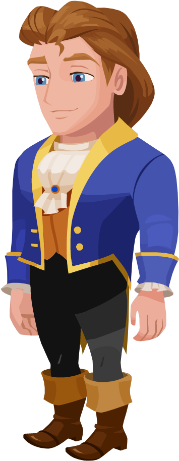 Prince Adam Khx 02 - Kingdom Hearts Prince Adam - Free Transparent PNG ...