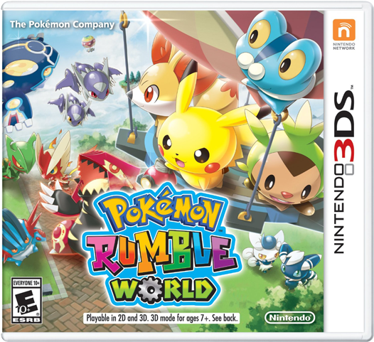 Download Pokemon Rumble World Box Art - Pokemon Rumble World 3ds PNG ...