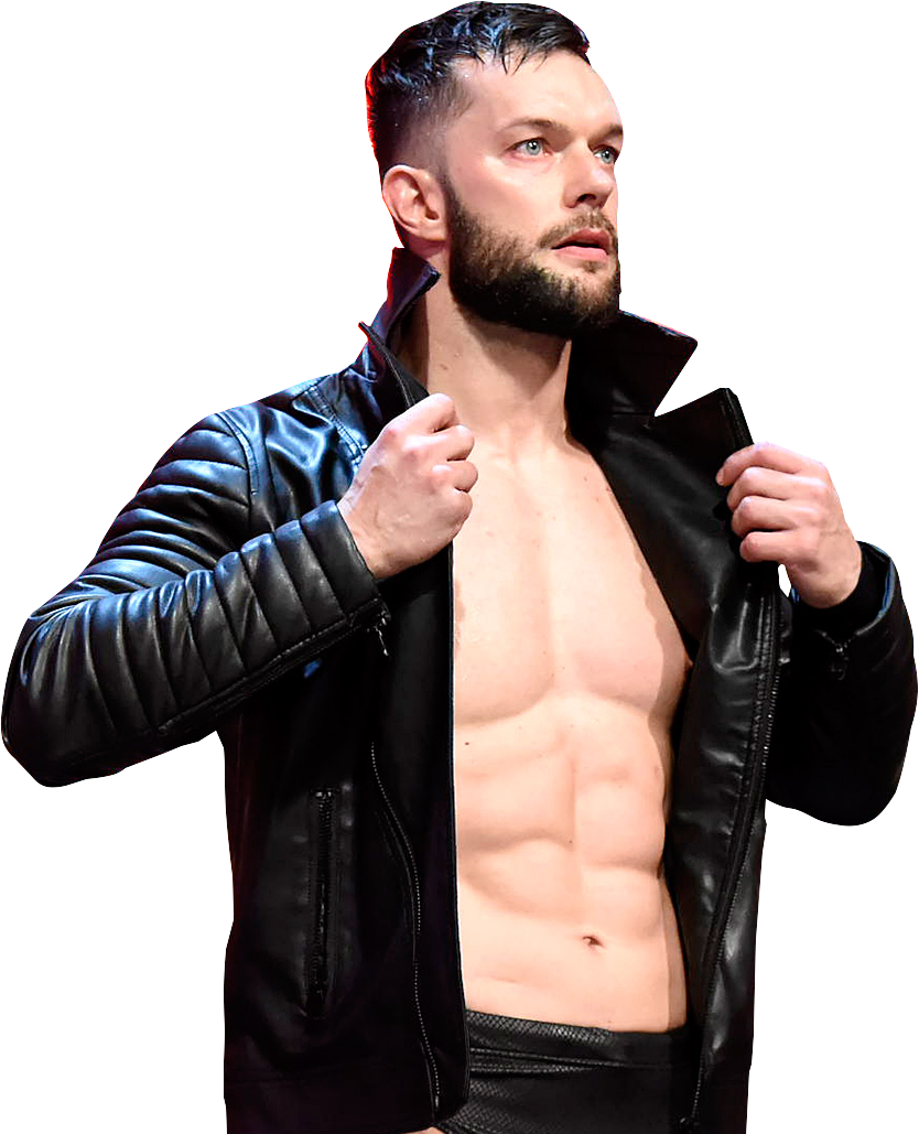Download Finn Balor Red Leather Jacket PNG Image with No Background ...