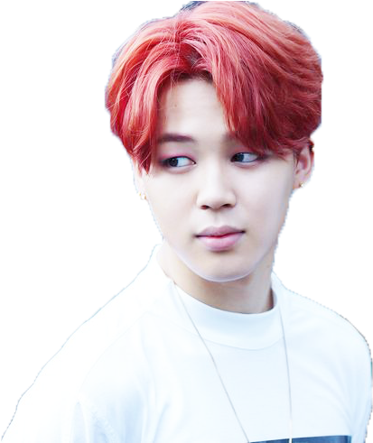 Bts Jimin Png By Abagil By Abagil - Boys With Red Hair - Free Transparent PNG Download - PNGkey