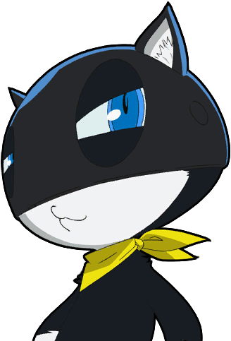 Download Persona 5 Morgana Early Portrait Base - Persona 5 Morgana ...