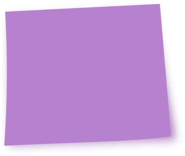 Pink Sticky Note Png Download - Purple Post It Note - Free Transparent ...