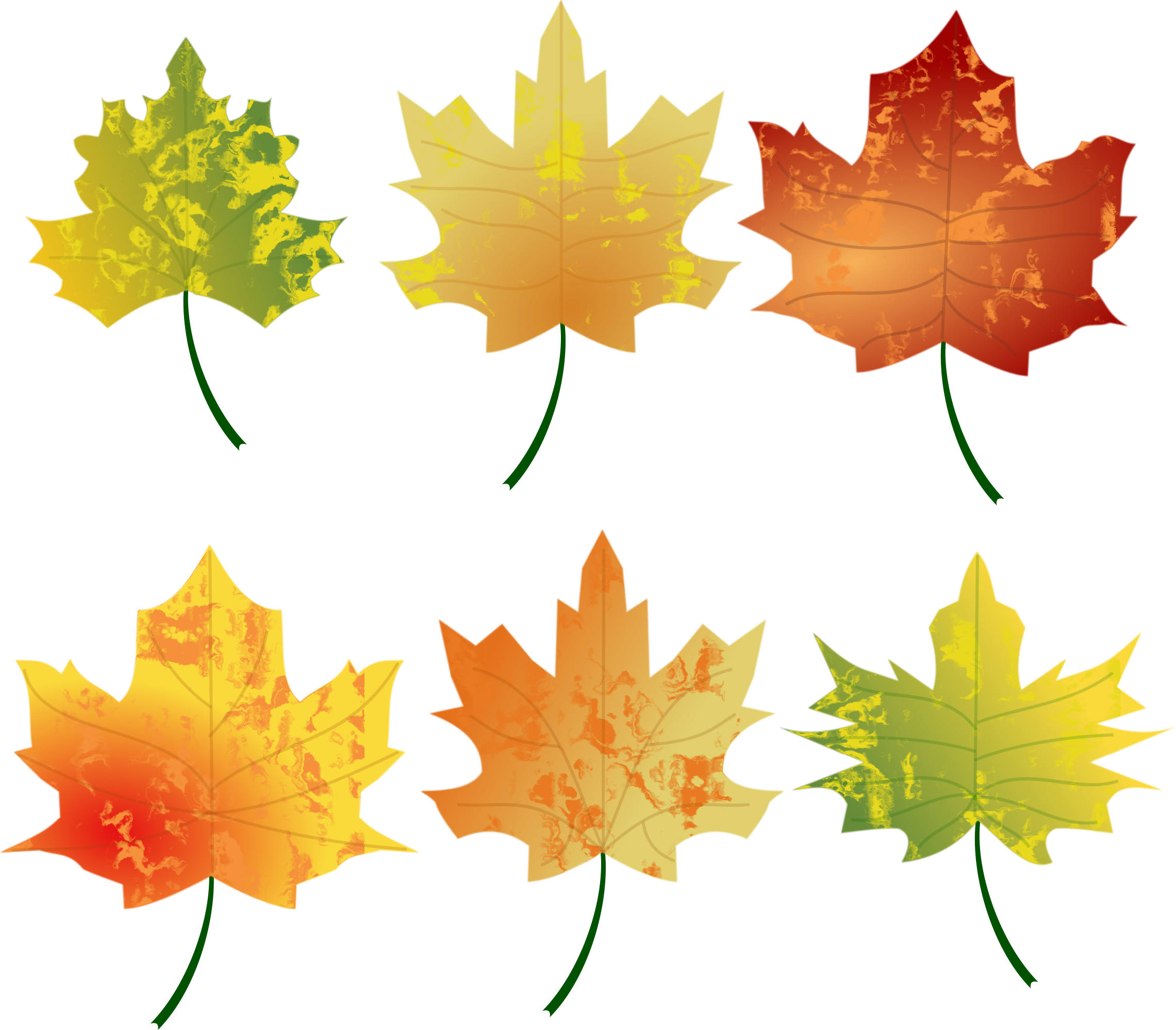 Download Png - Autumn Leaves Clipart PNG Image with No Background ...
