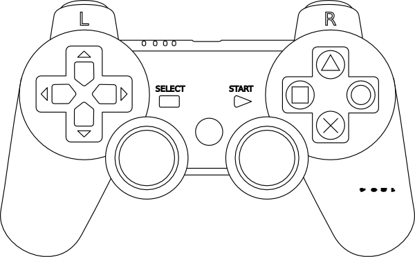 Download How To Set Use Game Console Controller Outline Svg PNG Image ...