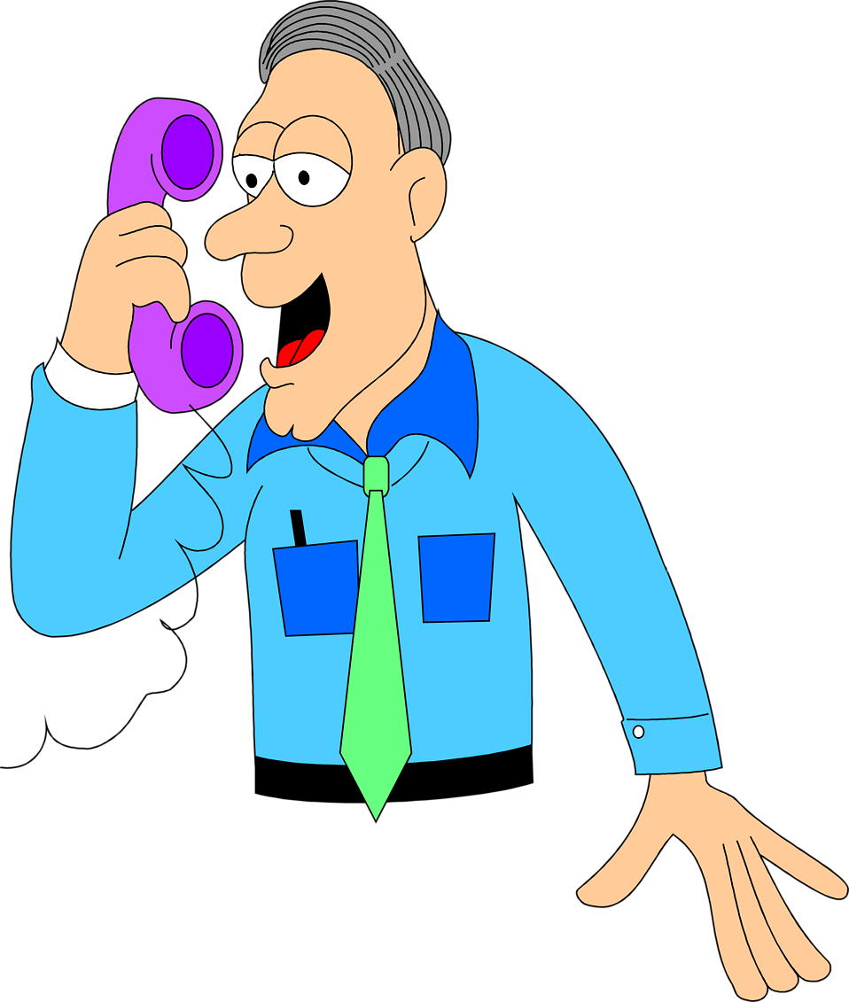Deluxe Clipart Talking People Talking On Their Phones - Clipart Talk On ...