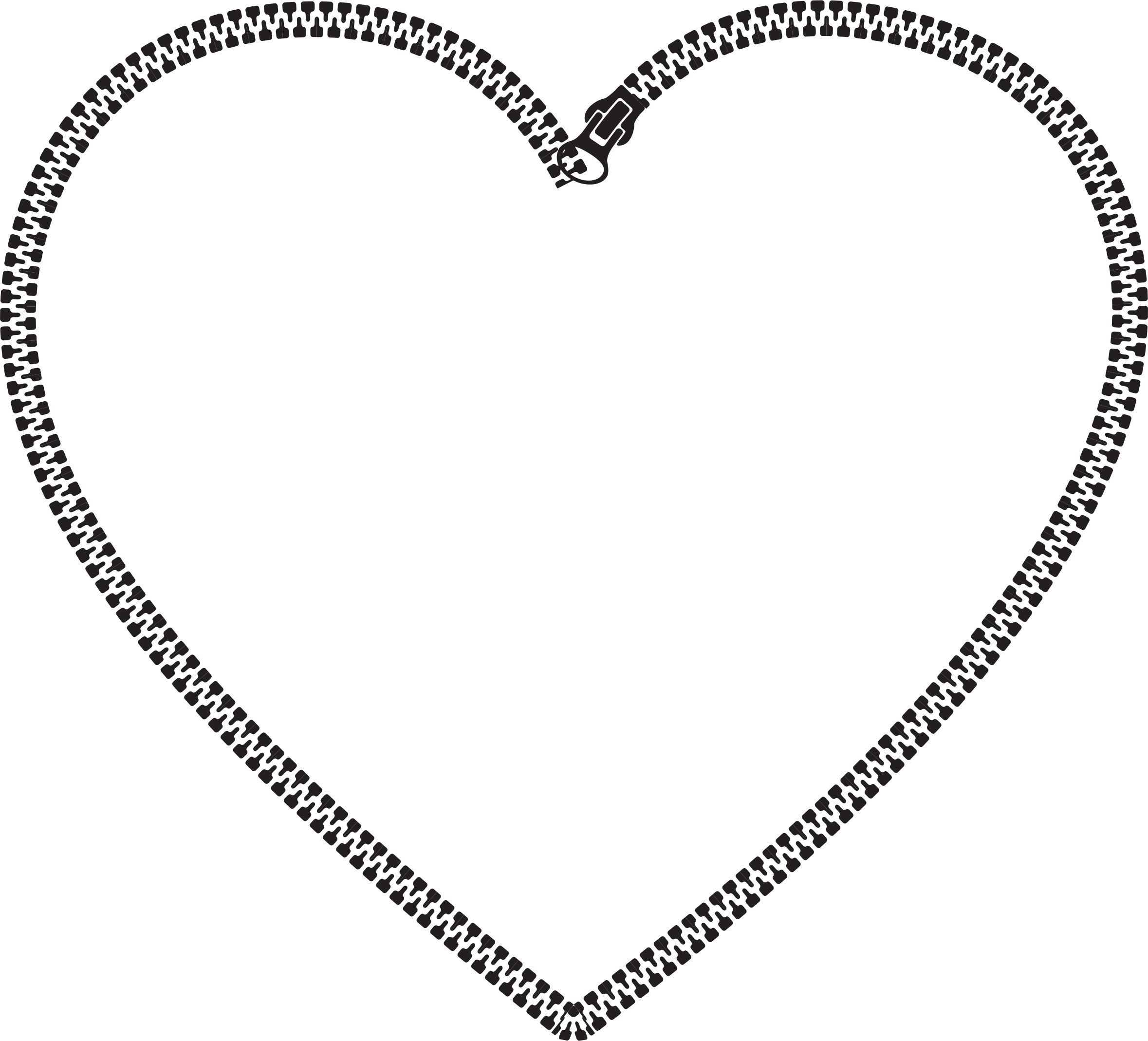 This Free Icons Png Design Of Zipper Heart - Free Transparent PNG ...