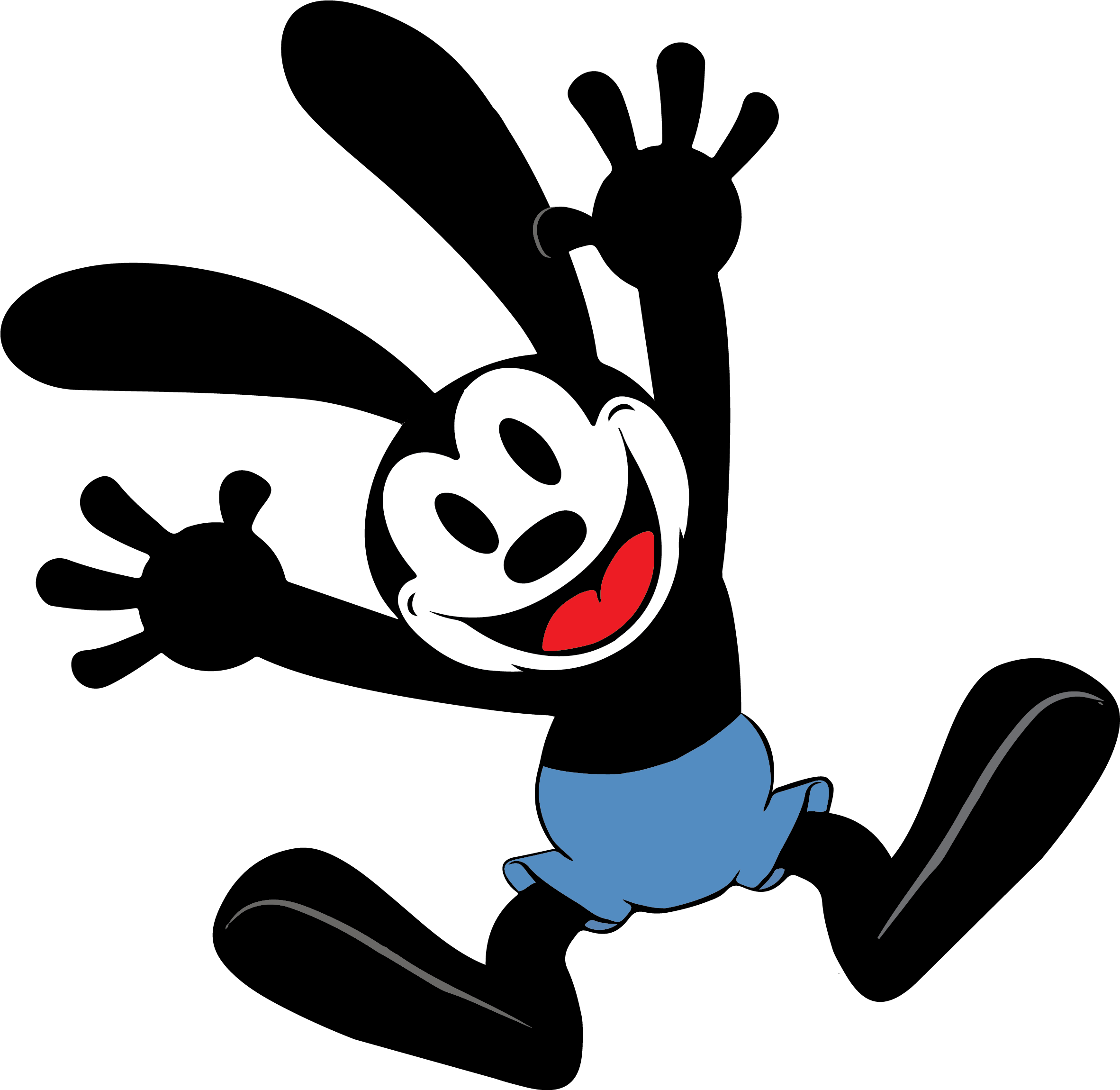 Download Oswald The Lucky Rabbit PNG Image with No Background - PNGkey.com