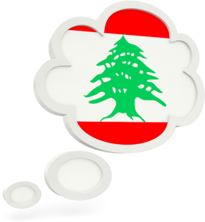 Download Lebanon Clipart Bubble - Lebanon Flag PNG Image with No ...