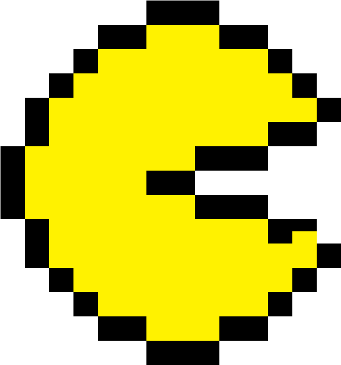 Pac-man - Pixel Art Pac Man - Free Transparent PNG Download - PNGkey