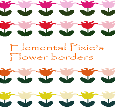 Download Elemental Clipart Floral - Flower Border PNG Image with No ...