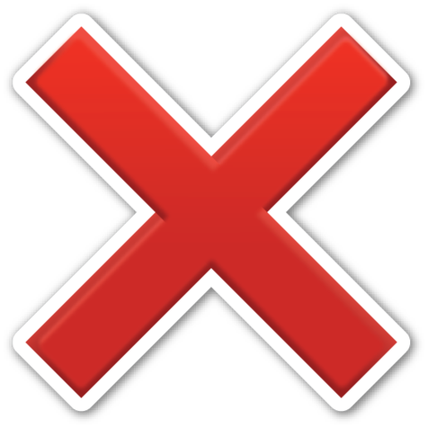 Download Red Cross Mark Png Pic - Png PNG Image with No Background ...