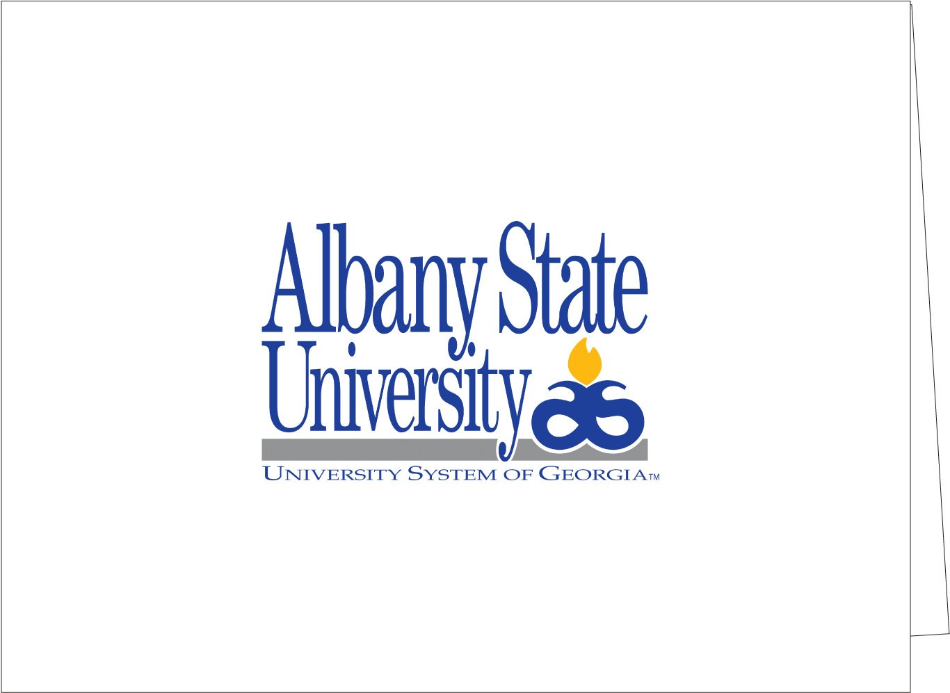 Asu Notecards - Albany State University Logo - Free Transparent PNG ...