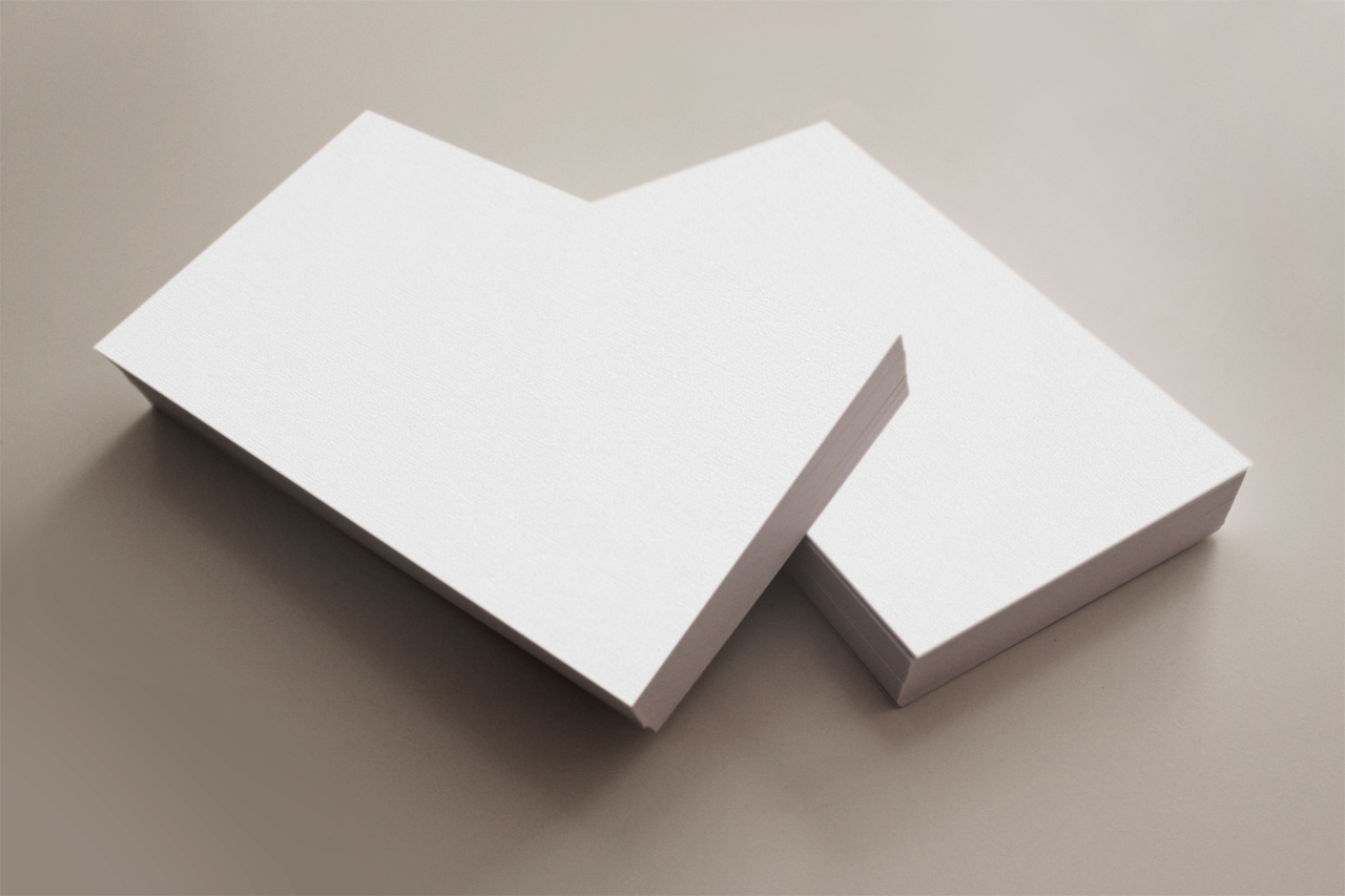 Download Blank Business Card Png Visiting Card Mockup Blank PNG Image 