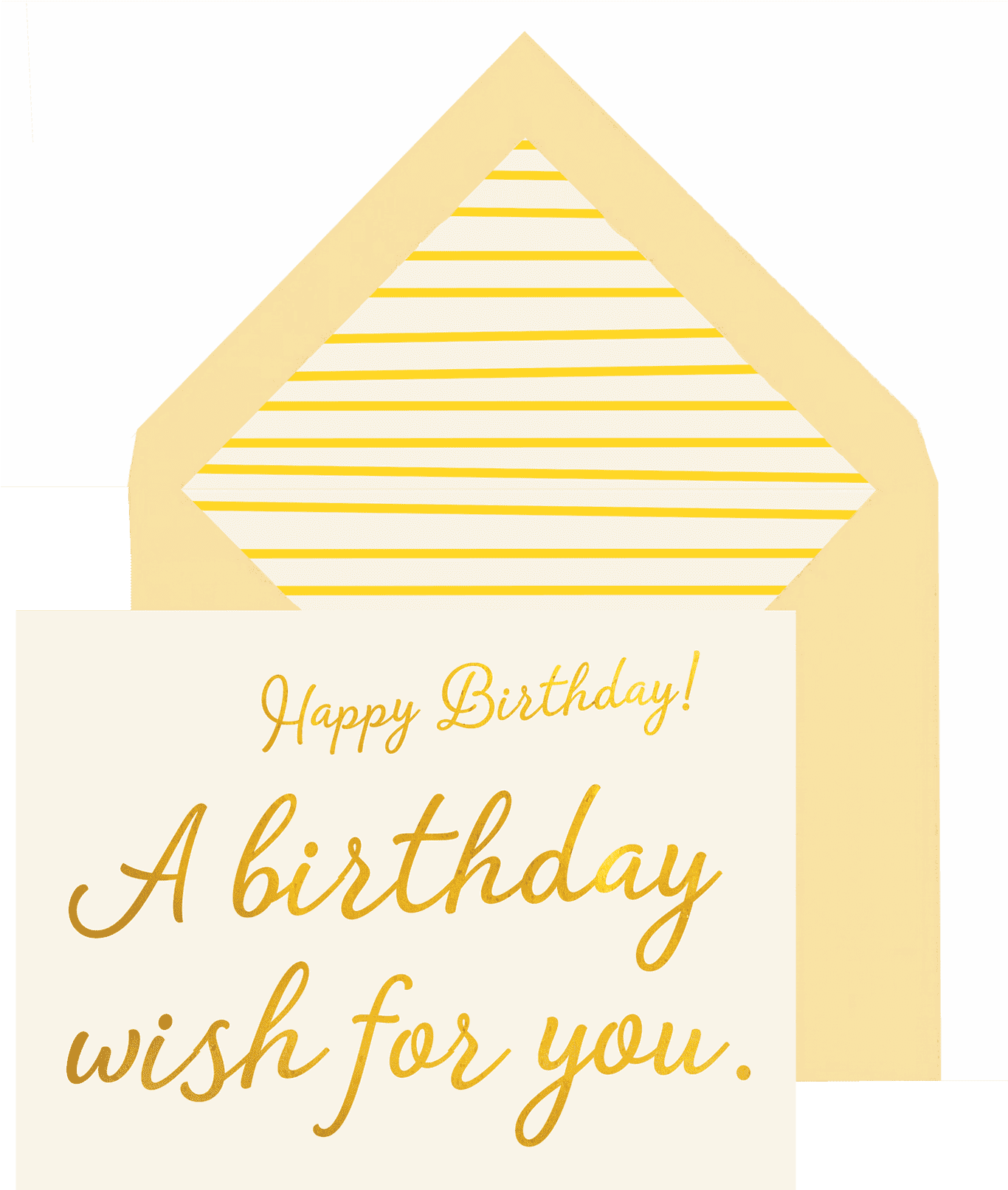 Download A Birthday Wish For You Greeting Card, Single Blank - *blank ...