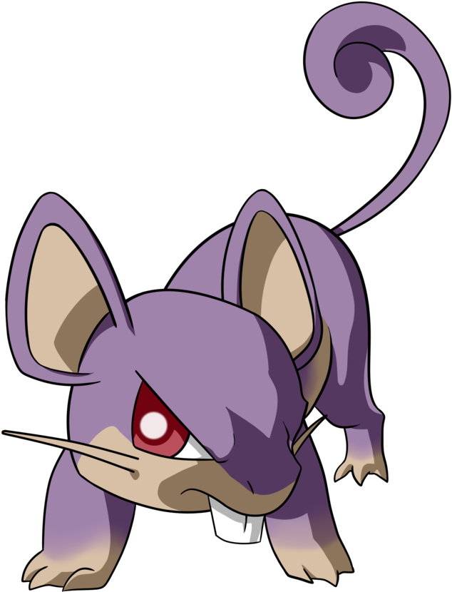 Download Rattata Transparent Graphic Free Library - Pokemon Rattata ...