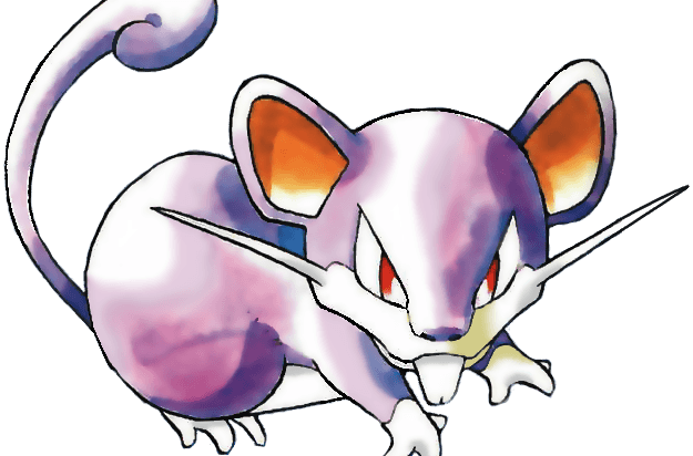 Download Pokemon Red And Blue Rattata PNG Image with No Background ...