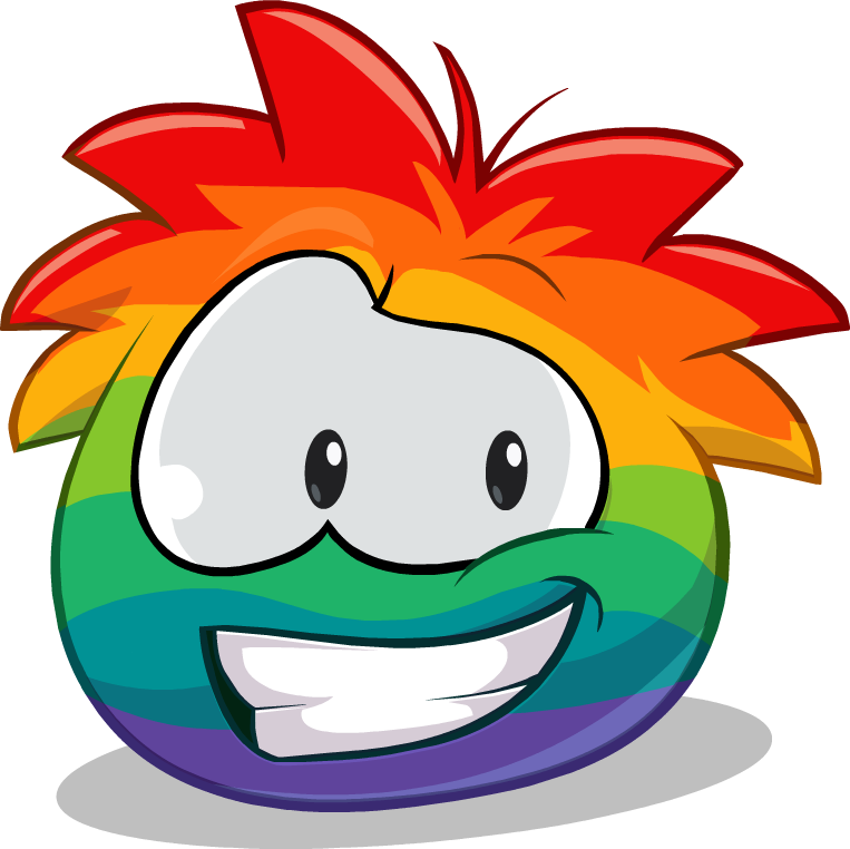 Download Rainbow Puffle6 - Puffle Arco Iris PNG Image with No ...