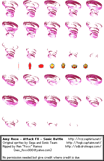 Download Effects-amy - Amy Rose Sprite Sheet PNG Image with No ...