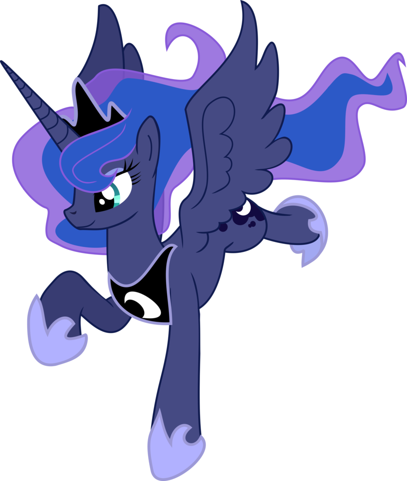 Princess Luna By Pinkiemina On Deviantart - Princess Luna Mlp Png ...