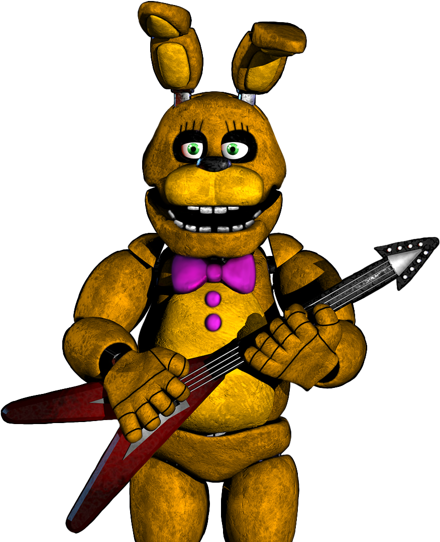 Spring Bonnie A Mix Of Fnaf Bonnie And Adventure Spring - Ucn Bonnie ...