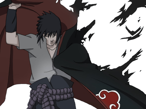 Download [update V1] Uchiha Sasuke - Sasuke Uchiha And Crows PNG Image ...