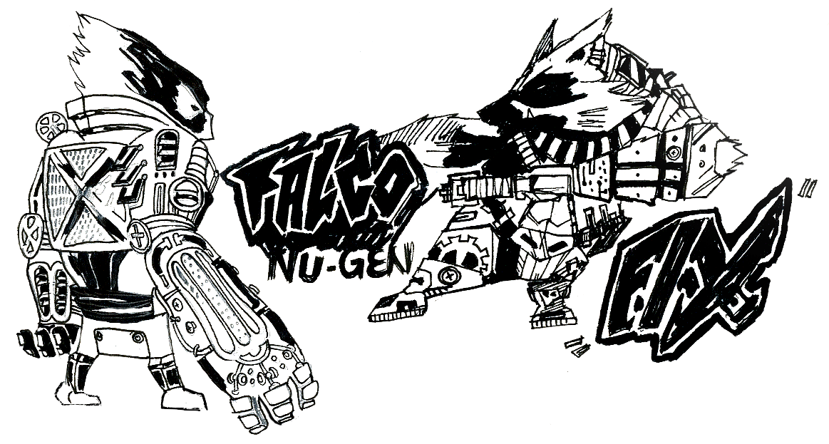 Download Falco X Fox - Illustration PNG Image with No Background ...