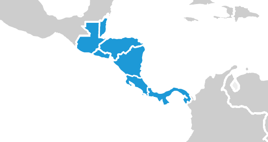 Download Central America Map Png Vector Free Library - Caribbean Map ...