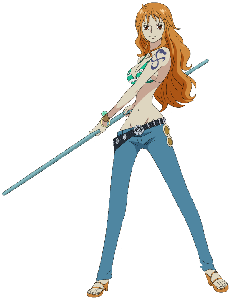 Nami By 19onepiece90-d5huwc4 - One Piece Nami Png - Free Transparent ...