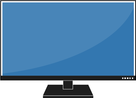 Download Monitor Widescreen Vector And Png - Computer Monitor PNG Image ...