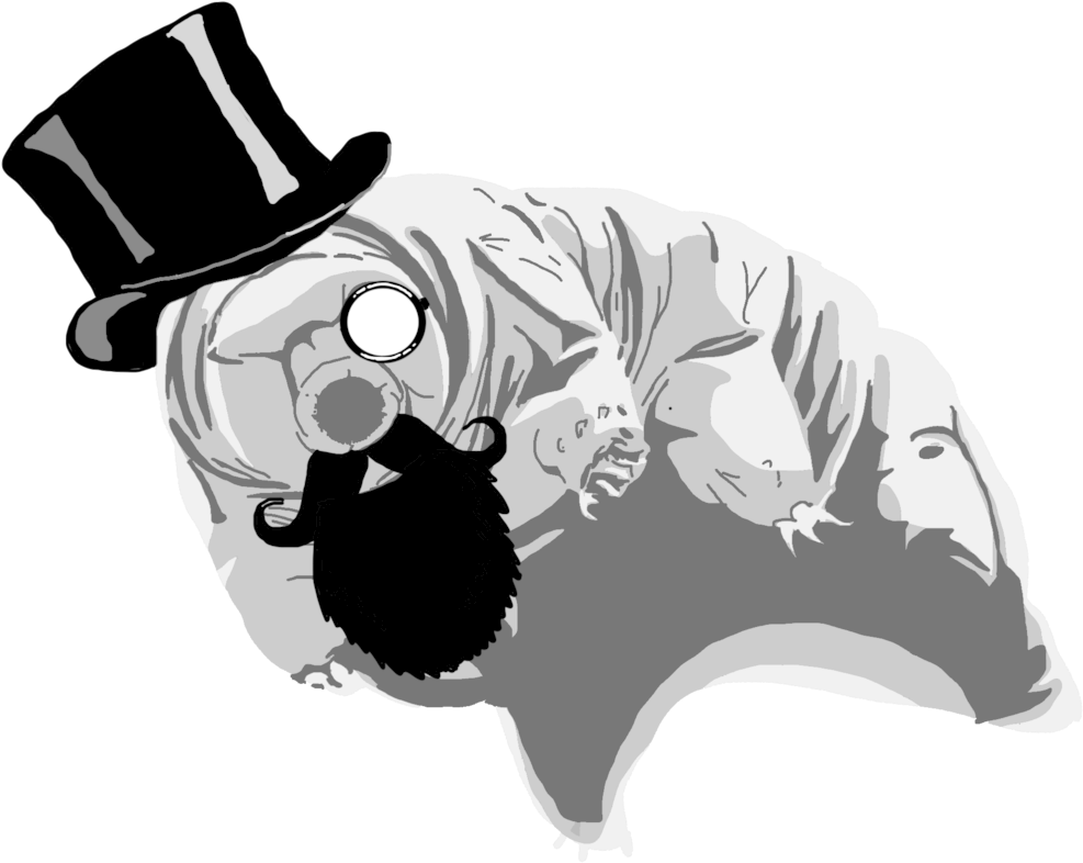 Dallas Drawing Badass - Tardigrade Transparent - Free Transparent PNG ...