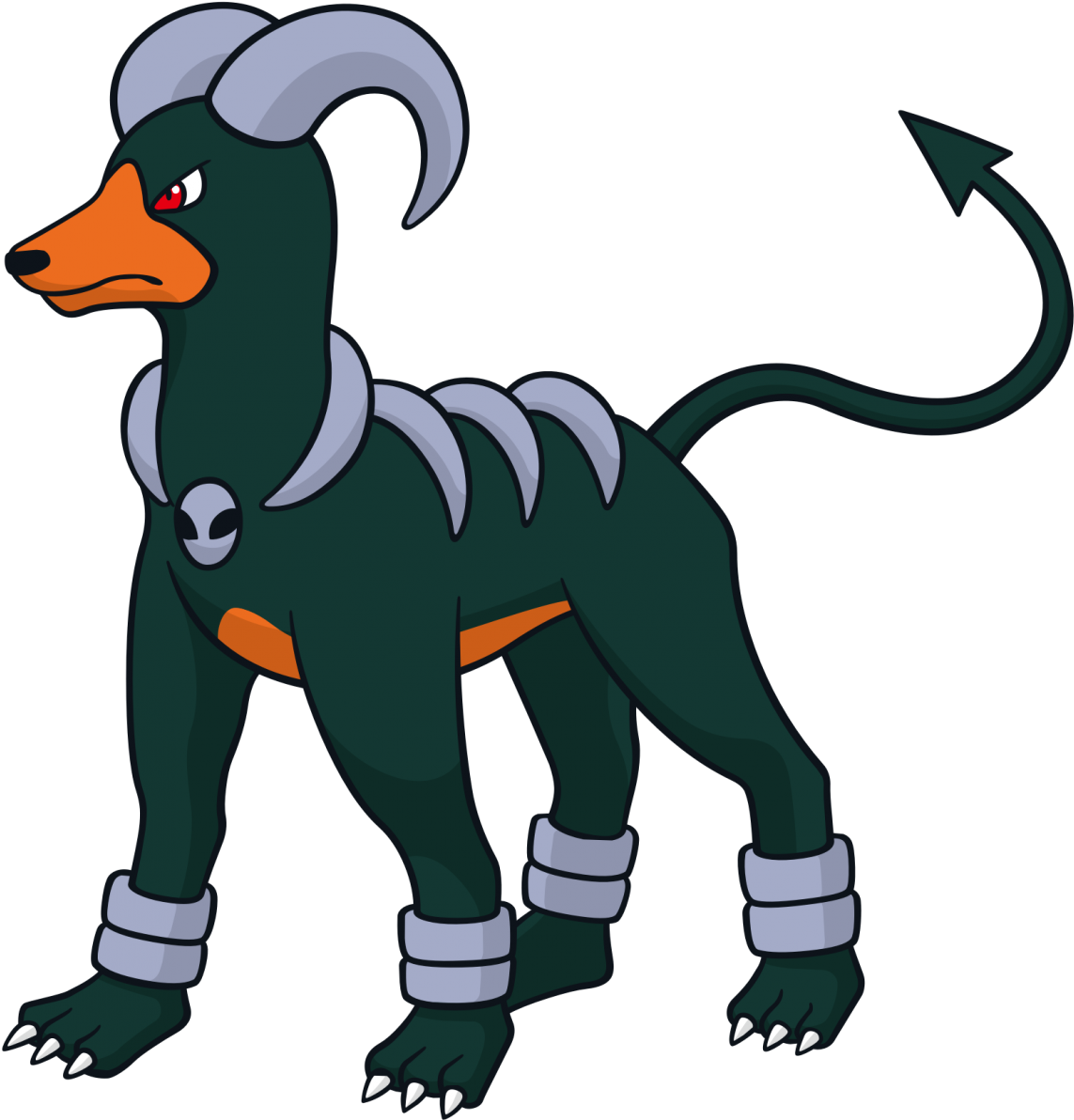 Download Global Link - Pokemon Shiny Houndoom Png PNG Image with No ...