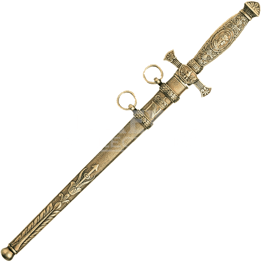 Download 1809 Napoleon Dagger - Sword PNG Image with No Background ...