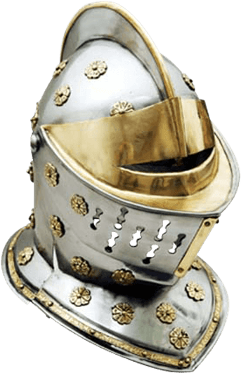 Download Transparent Knight Helmet Graphic Black And White - Knight ...