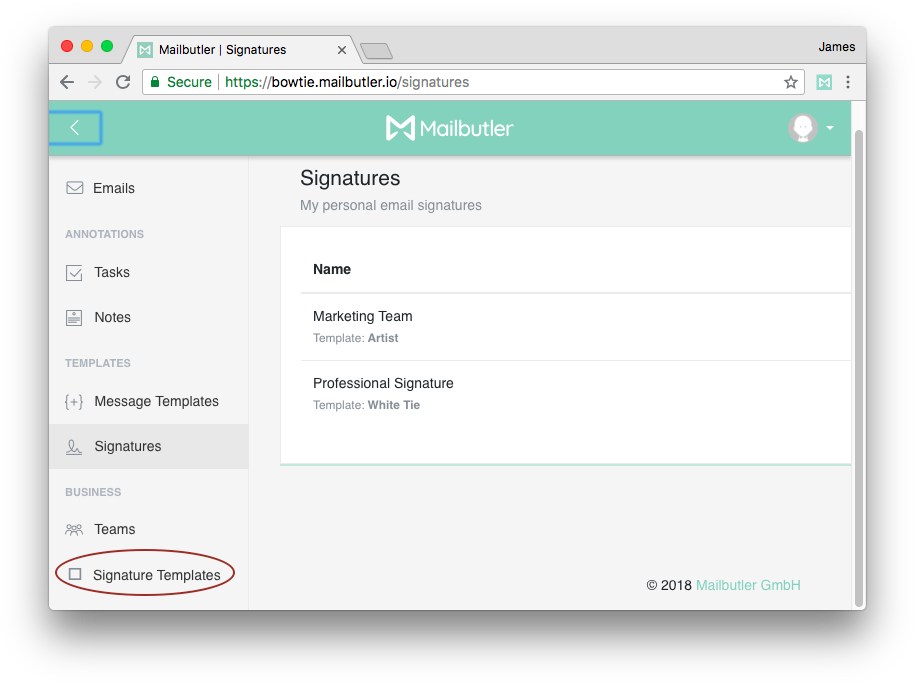 Mailbutler Signature Template Button - Signature Block - Free ...