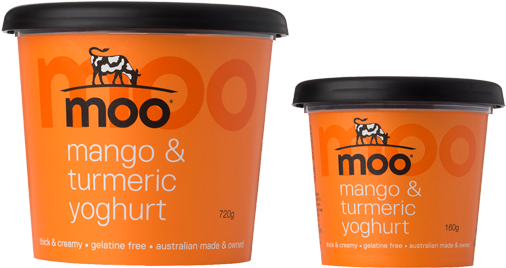 Download Mango & Turmeric 590 X - Moo Premium Yoghurt Delicious Lemon ...