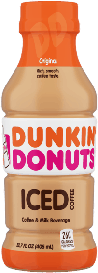 Dunkin Donuts Iced Coffee Bottle - Free Transparent PNG Download - PNGkey