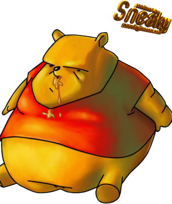 Fat Winnie The Poo - Winnie The Poo Poo - Free Transparent PNG Download ...